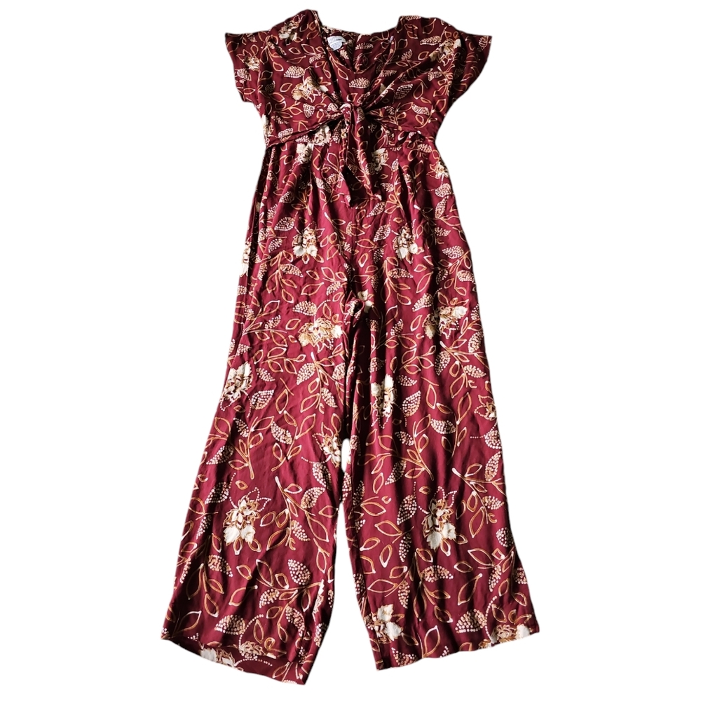 Vintage Darian 90s Full Body Fliral Jumpsuit - Gem